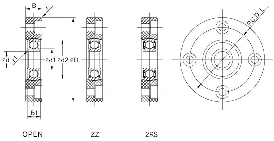 Dimensions | SMT bearing